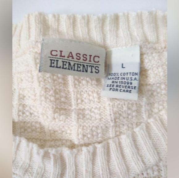 Classic Elements | Sweaters | Vintage Sweater Classic Elements Repair ...
